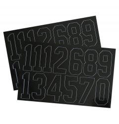 Helmet Decals and Numbers - Helmet Accessories - Accessories