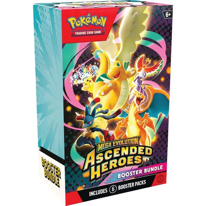 Pokemon TCG: Mega Evolutions 2.5 Ascended Heroes - Booster Bundle ...
