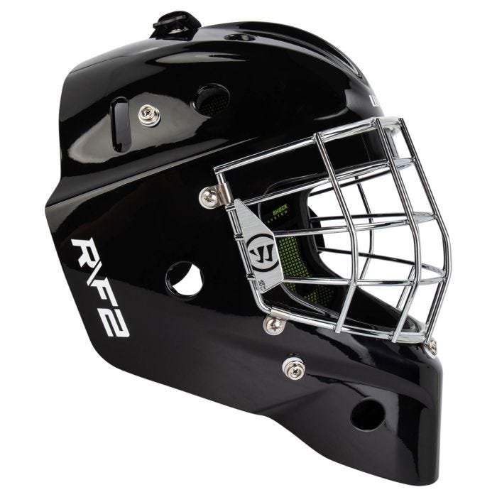 Warrior Ritual R/F2 E Senior Certified Straight Bar Goalie Mask